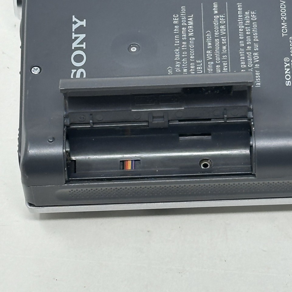 Sony VOR Cassette Voice Recorder TCM-200DV Clear Voice | eBay