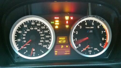 2008-2013 BMW M3 E90 E92 Instrument Gauge Cluster Speedometer MPH 7 ...