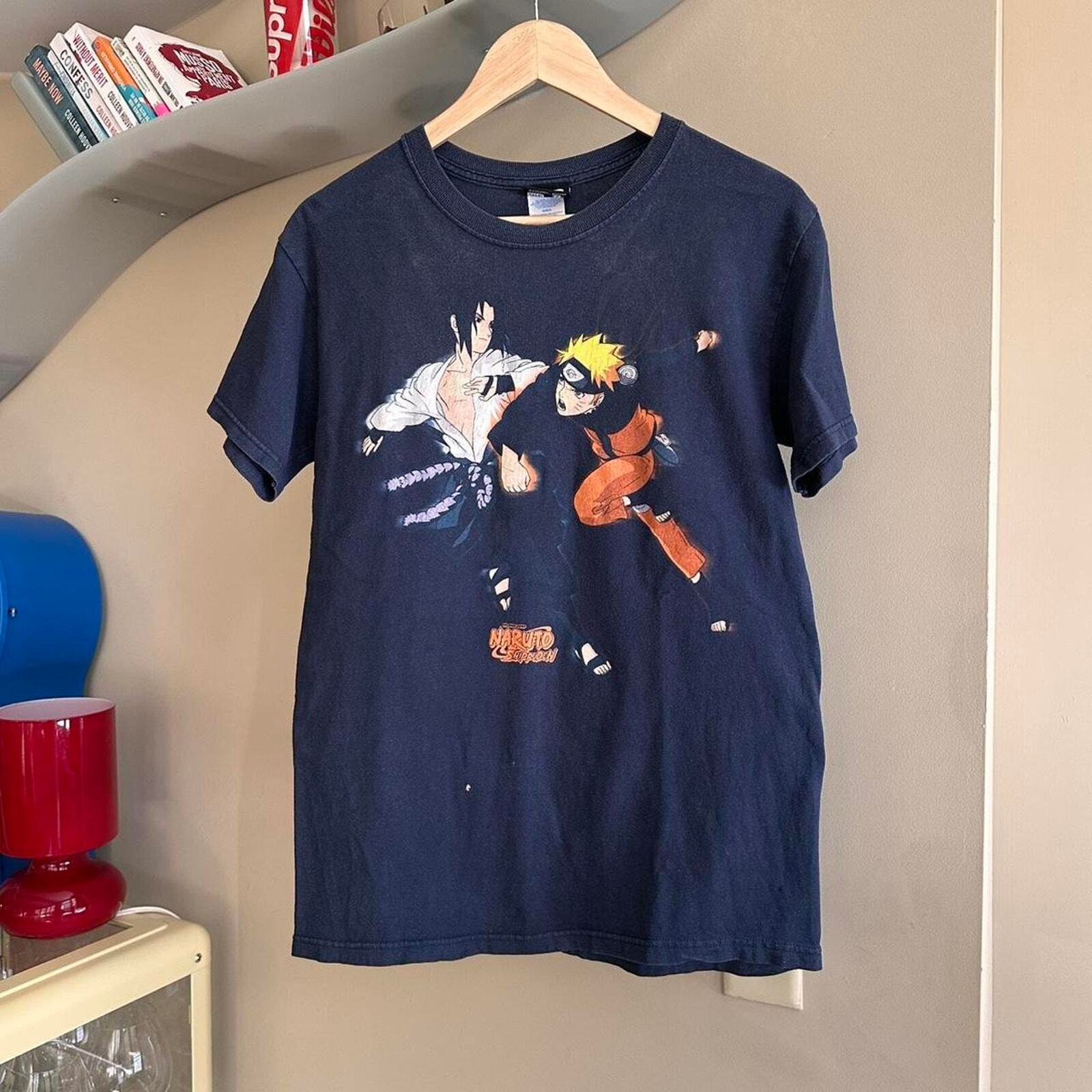 Vintage 2002 Naruto Shirt Size S - Gem