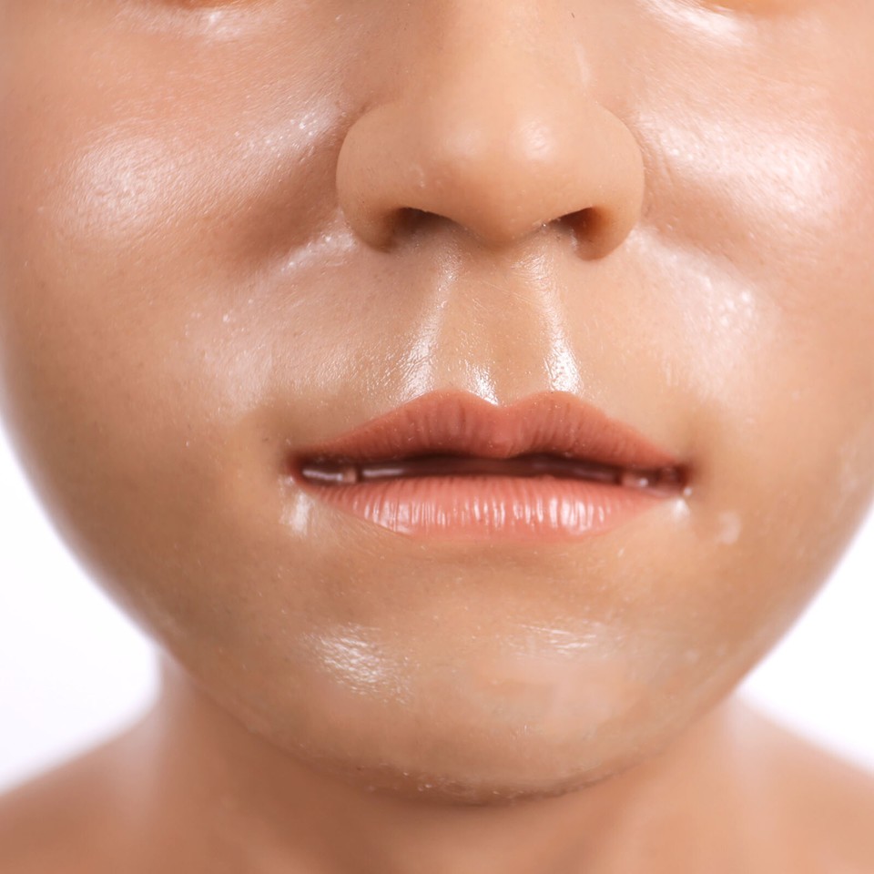 SMITIZEN Silicone Disguise Human Skin Mask Bear Man Lifelike Mask for ...