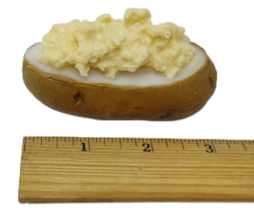 Display Fake Food Prop Baked Potato | eBay