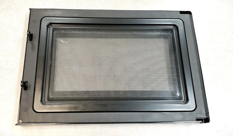 OEM Samsung Microwave Door Assembly DE94-02808C Stainless Steel ...