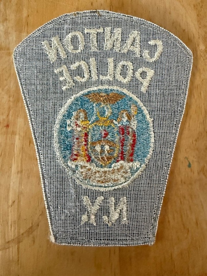 NEW YORK VINTAGE CANTON POLICE PATCH | eBay