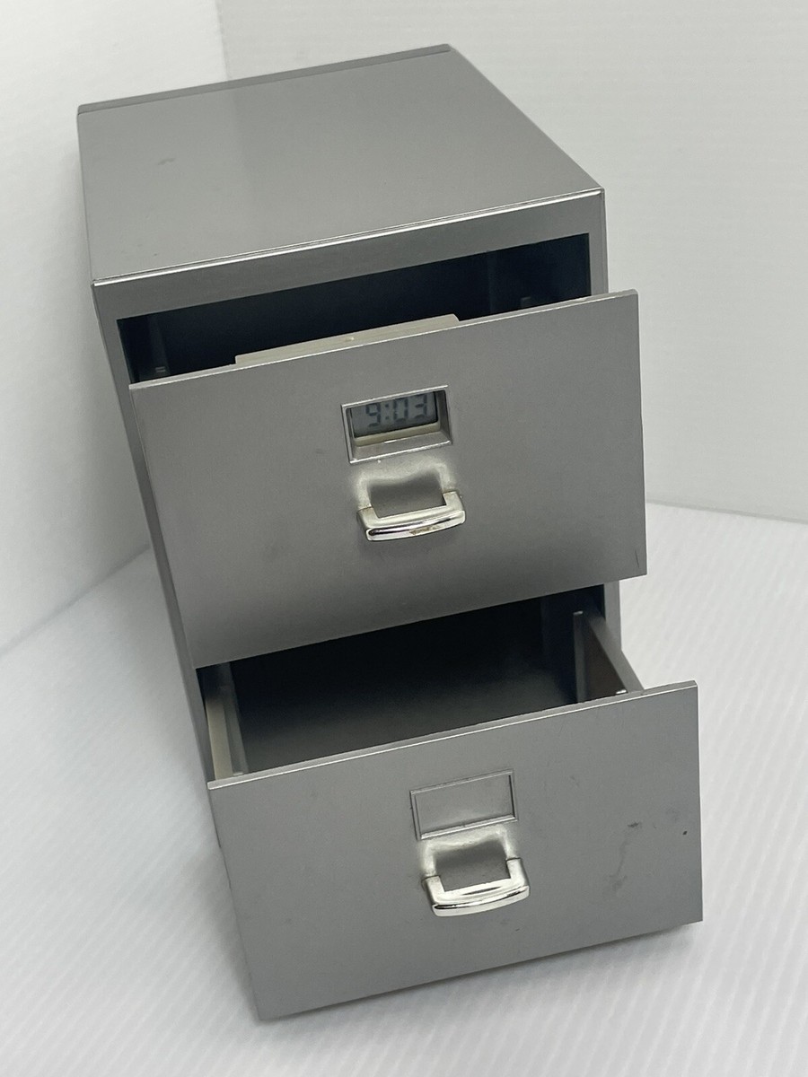 Mini Business Card File Cabinet