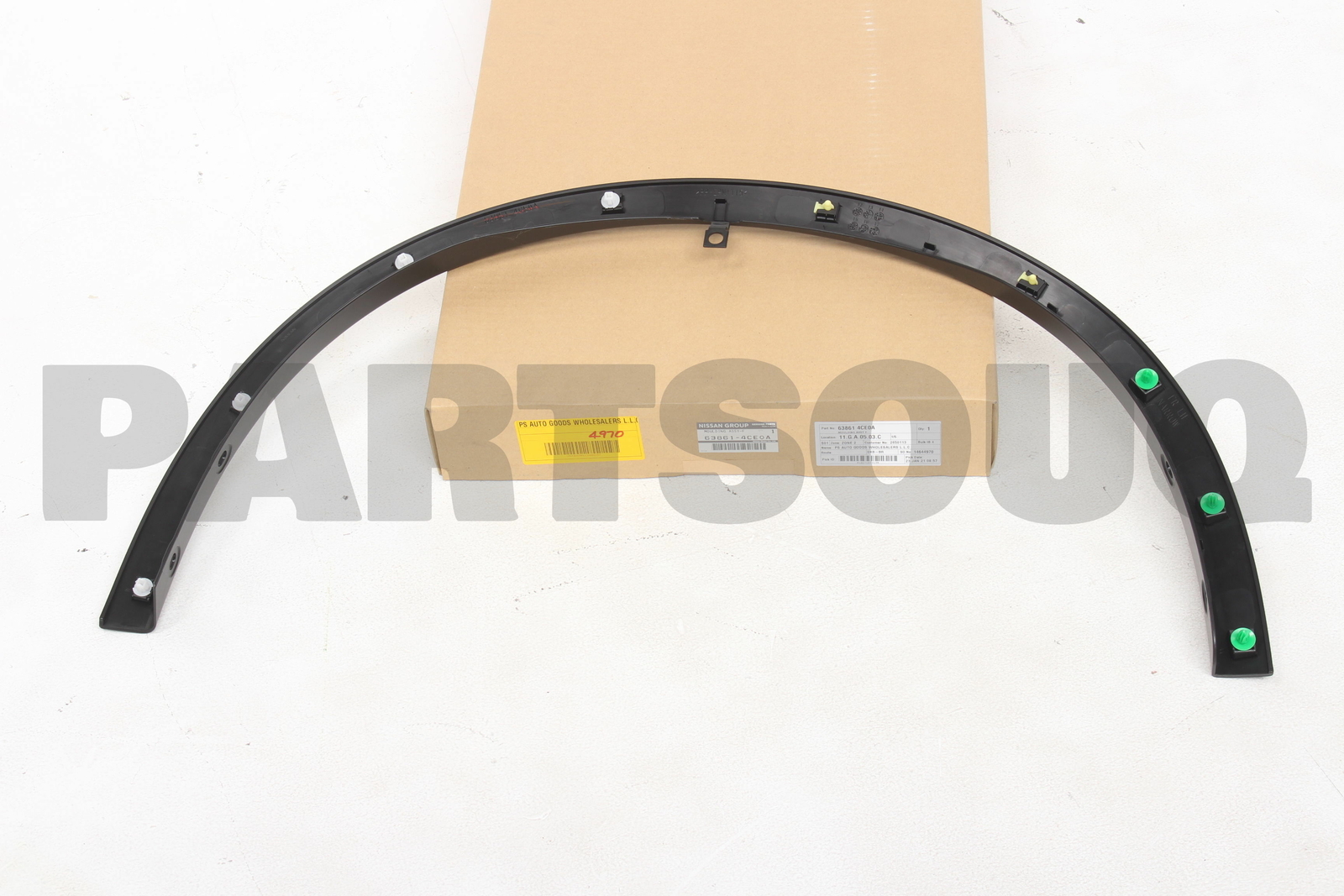 638614CE0A Genuine Nissan MOULDING ASSY F 63861-4CE0A | eBay