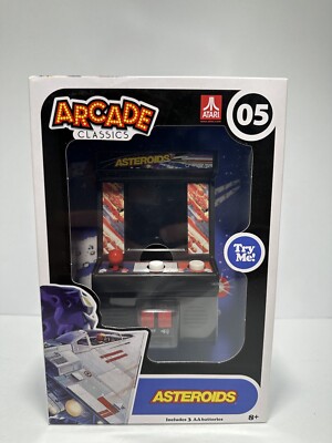 Atari Asteroids Arcade Classics Mini Arcade Game #5 Hand Held, New In ...