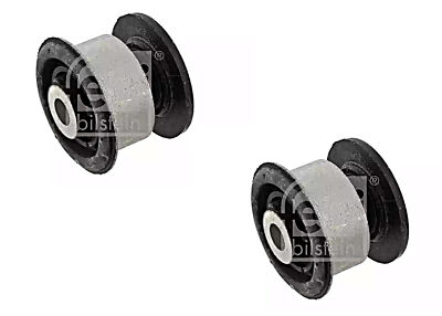 FEBI x2 pcs Control Arm Trailing Bushing Rear Upper Front For AUDI Q7 ...