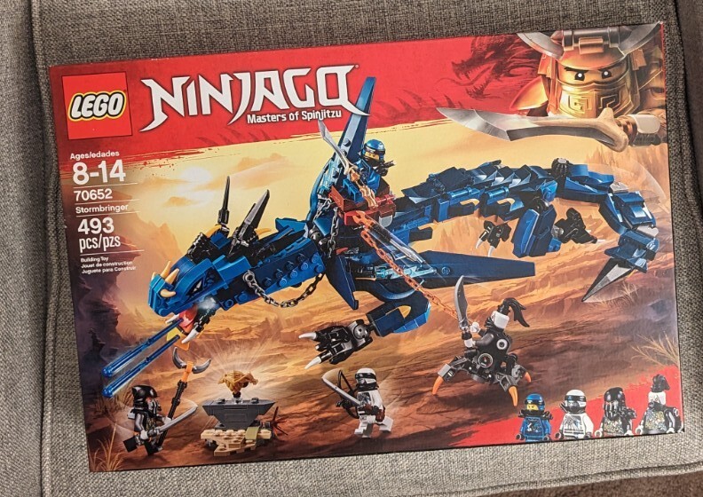 LEGO Ninjago Blue Dragon Stormbringer 70652 - New Sealed 673419282208 ...