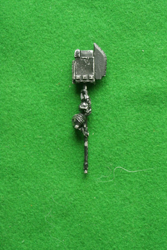 warhammer games workshop citadel 40k space ork orks nob boss power axe ...