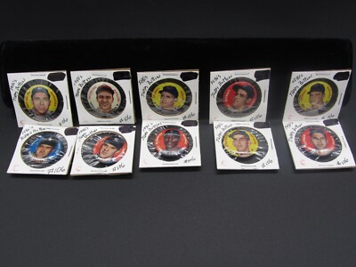 1956 Topps Baseball Pins Buttons Coins Pinback (10 Lot) Gil Hodges ...