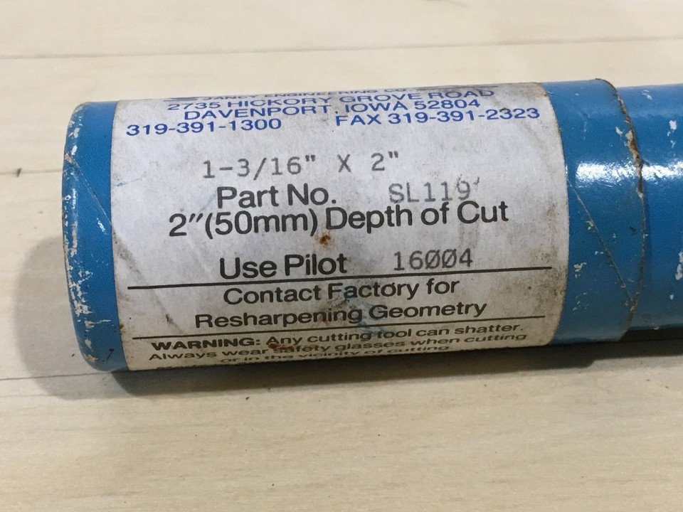 Jancy SLUGGER SL119TN Annular Cutter | eBay