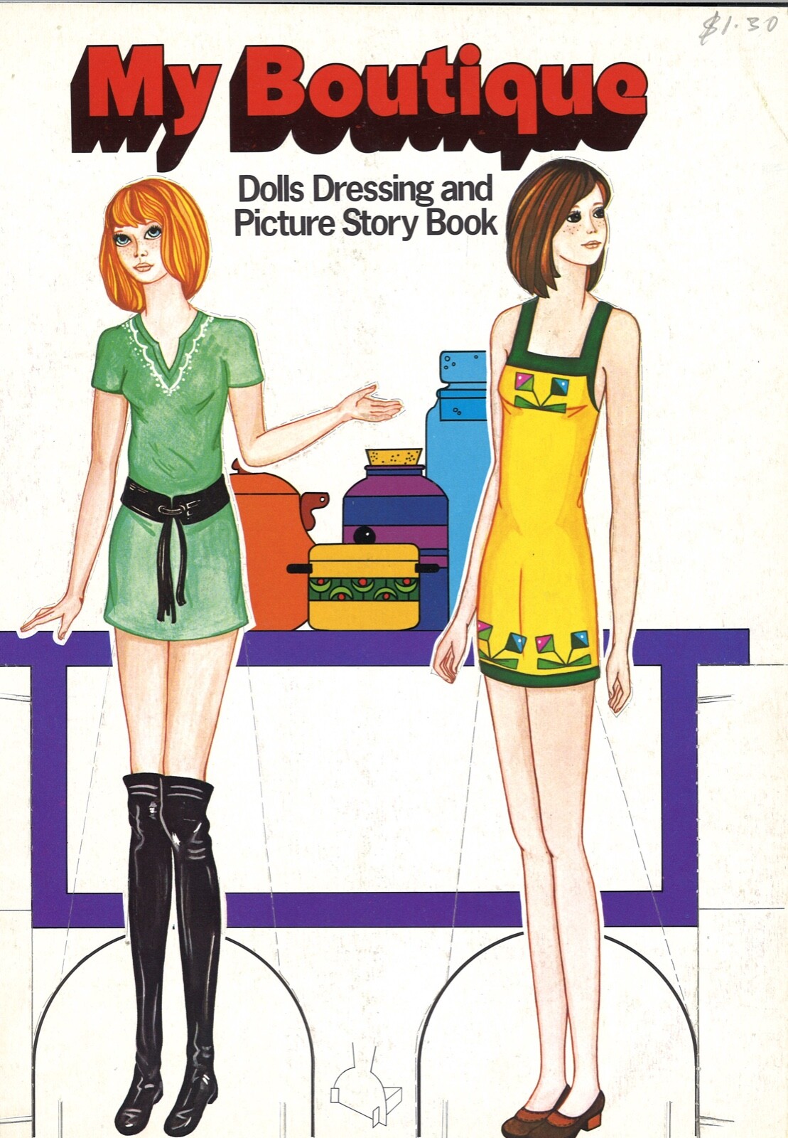 VINTAGE UNCUT 1960s MOD BOUTQUIE ENGLAND RARE HD LASER REPRODUCTION~NO1 ...