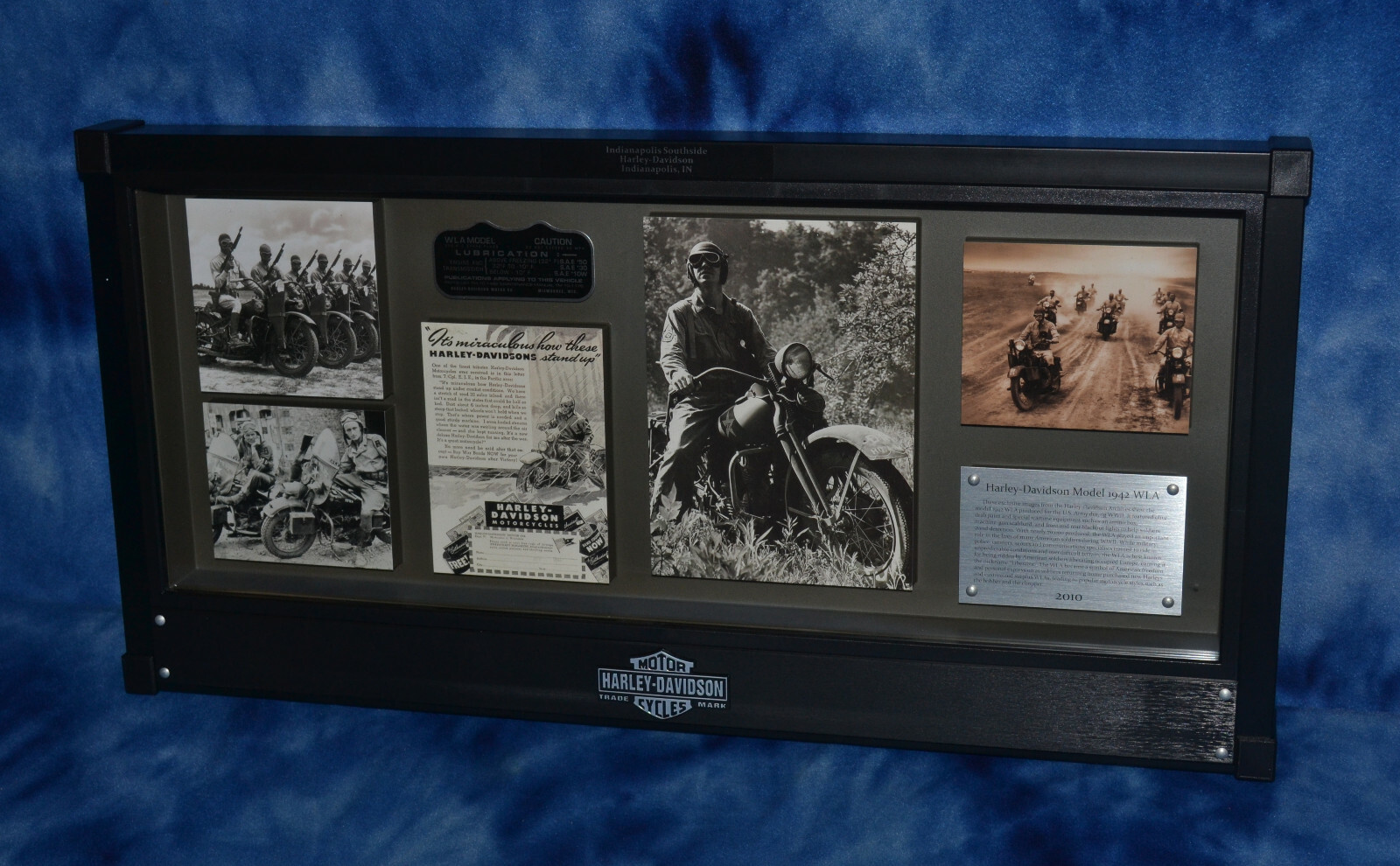 Harley Davidson 2010 military archive collection 1942 Shadow Box | eBay