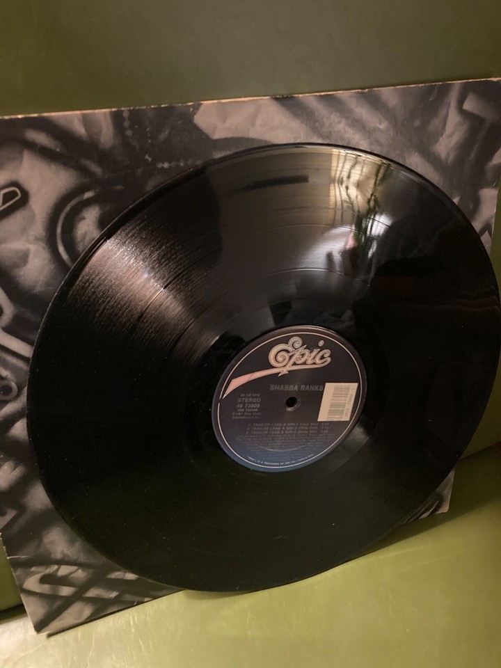 SHABBA RANKS - TRAILER LOAD A GIRLS 12" Vinyl Single Rare Reggae VG+ ...