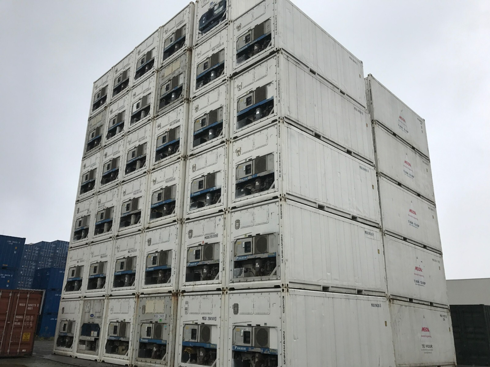 40ft 20ft 10ft refridgerated reefer freezer/chiller shipping containers ...