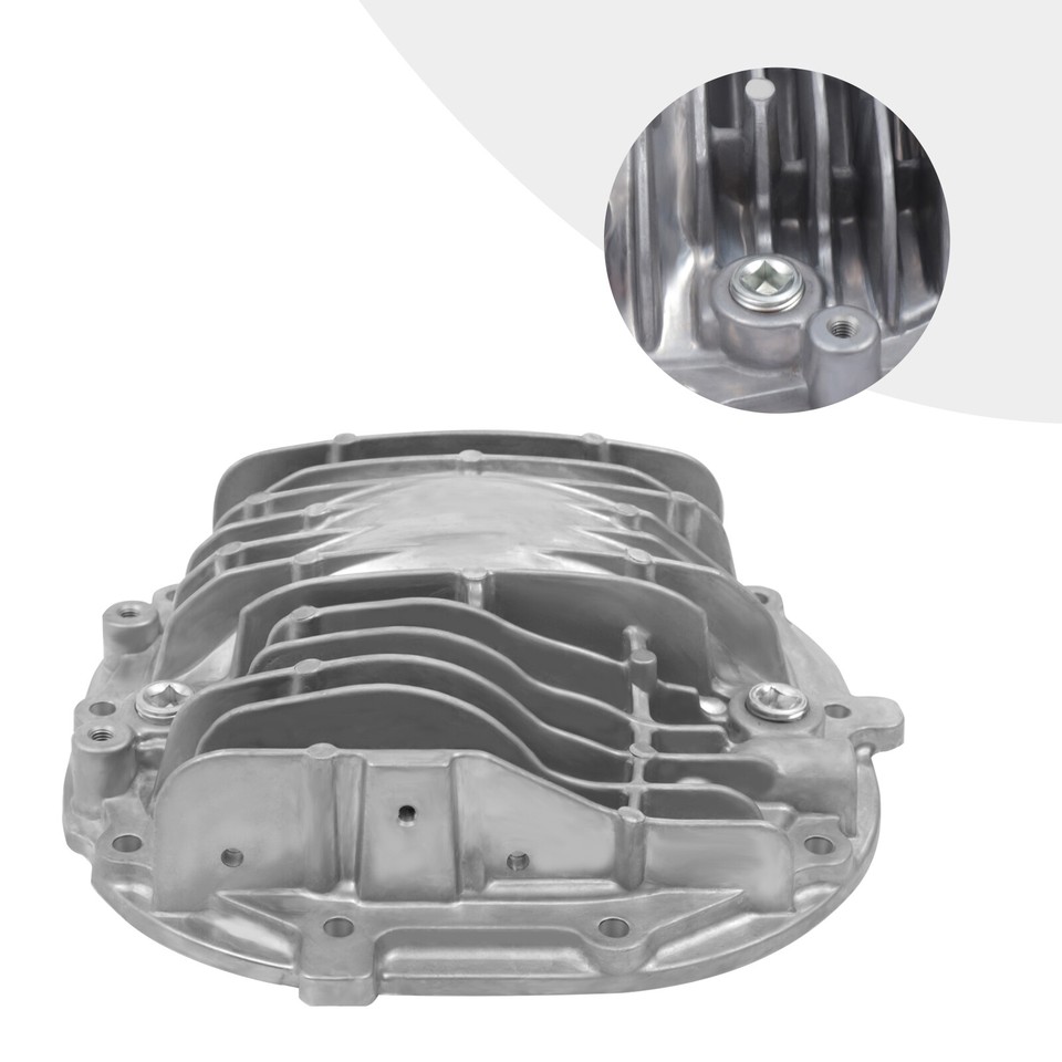 8.8" Axle Rear Differential Cover Aluminum (Finned) For Ford Mustang ...