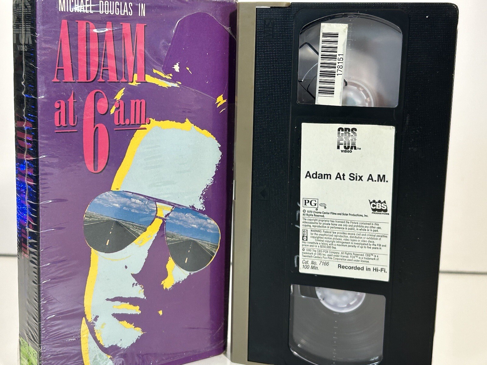 Adam At 6 A.M. (VHS, 1970) Michael Douglas CBS Fox Rare Drama | eBay