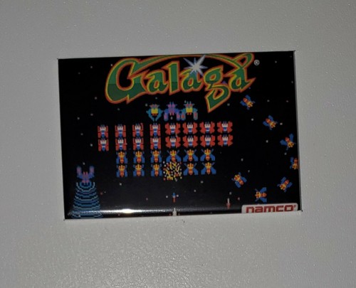 Galaga Classic Arcade video game Refrigerator Magnet 2" X 3" | eBay