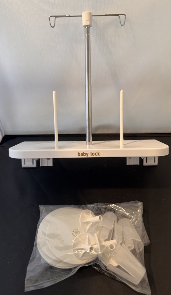 Baby Lock 2-Spool Sewing & Embroidery Thread Stand #BLMA-STS | eBay