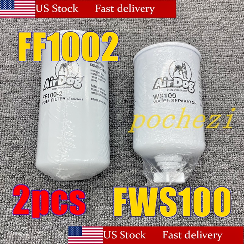 AirDog Pureflow 2 Micron Fuel Filter + Water Separator Kit FF100-2 ...