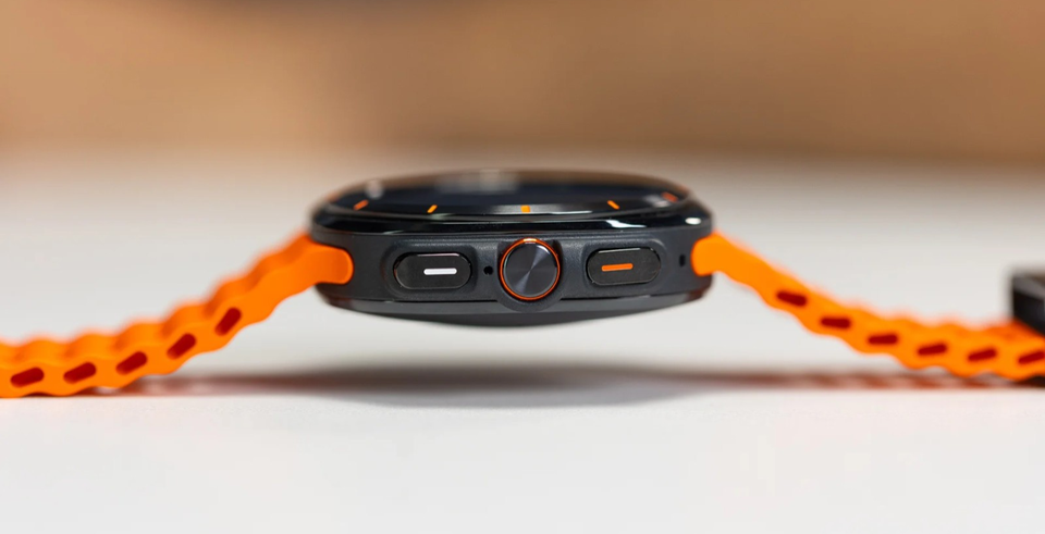 SAMSUNG GALAXY WATCH ULTRA 47mm 2024 4G LTE WiFi TITANIUM GREY Ex ...