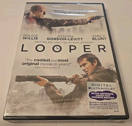 Looper (DVD) Bruce Willis Joseph Gordon-Levitt Emily Blunt Brand NEW SEALED 43396413511| eBay