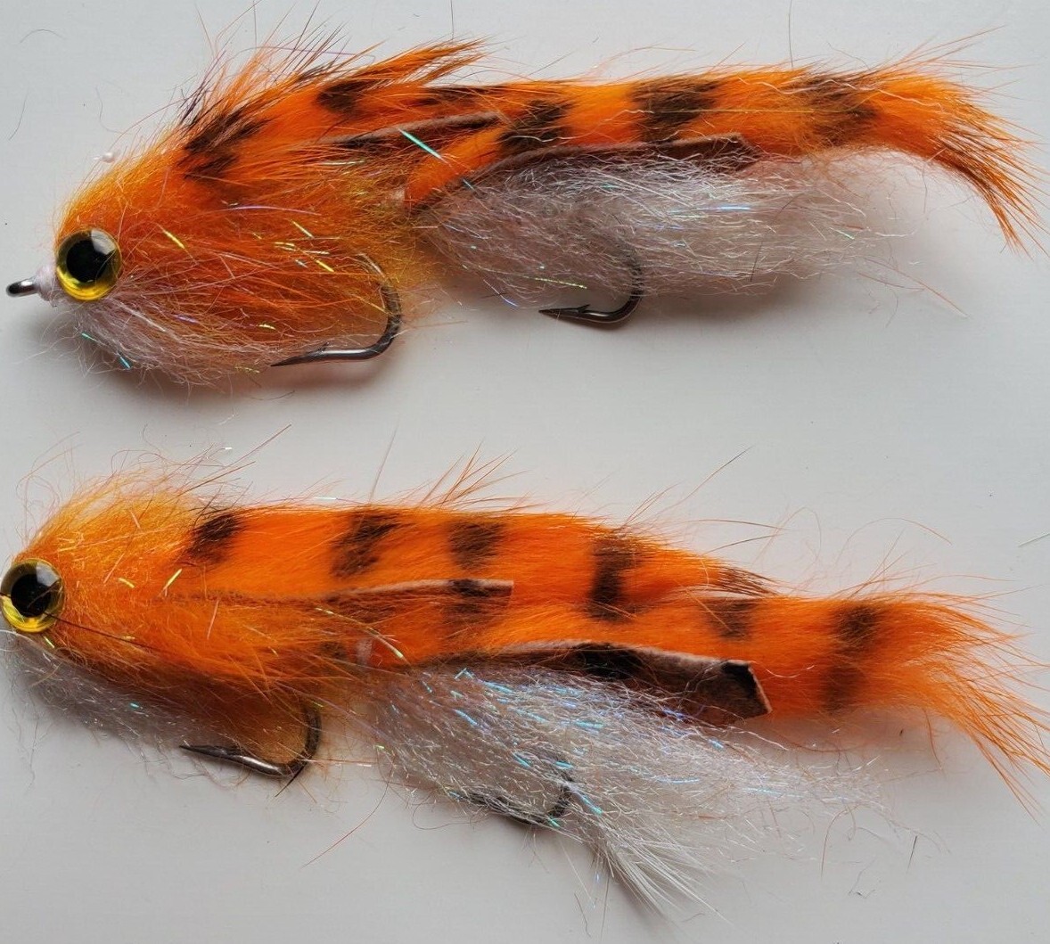 Rainbow Trout Articulated Streamer Flies in Various Sizes and Colors 2 ...