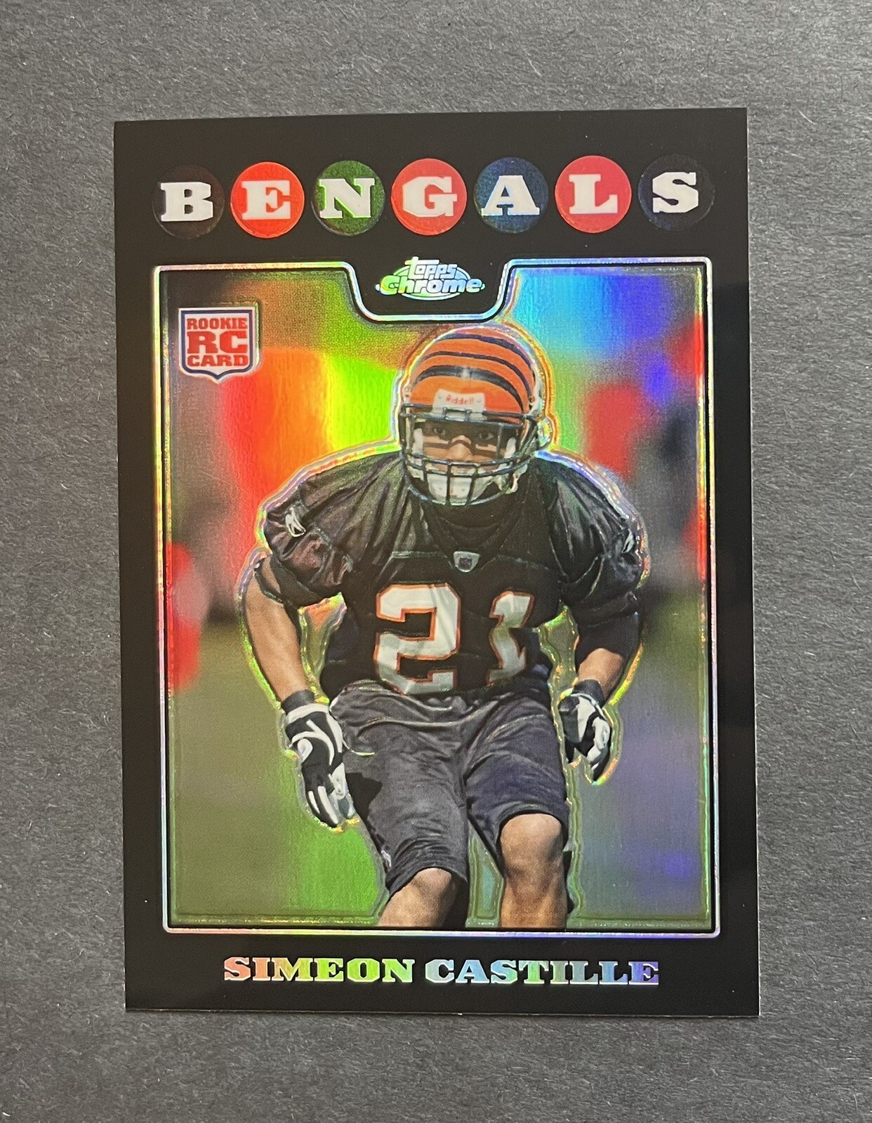 2008 Topps Chrome Refractor Simeon Castille #TC269 Rookie RC | eBay