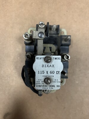 Dunco Relay Struthers-Dunn B1XAX 115V 60 CY Relay Timer | eBay