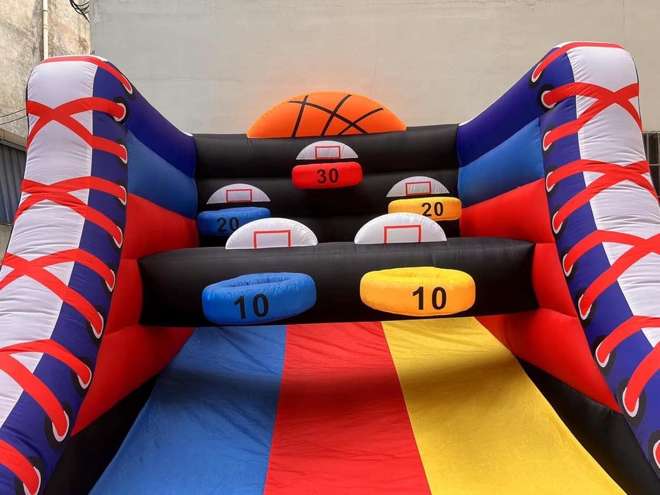 Inflatable Basketball Hoop Shot Inflatable Party Basketball Game For ...