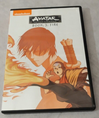 Avatar The Last Airbender - Book 3: Fire (DVD, 5 Discs) Season 3, 21 ...