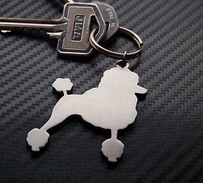 POODLE Dog Keyring Keychain Key Fob | eBay