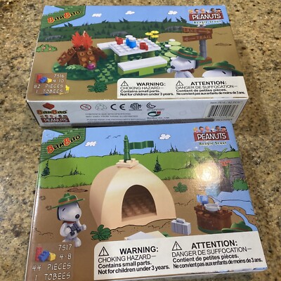 Banbao Peanuts Snoopy Exploring The Wild Building Blocks With ...