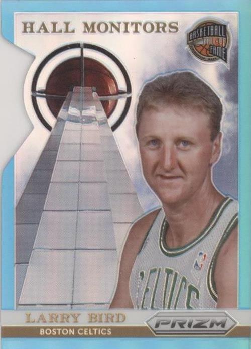 2013-14 Panini Prizm - Hall Monitors Larry Bird #24 Light Blue Prizm ...