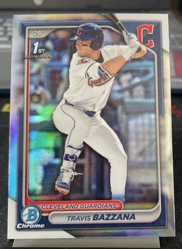 Travis Bazzana 2024 Bowman Draft - 1st Bowman Chrome Refractor #BDC-1 | eBay