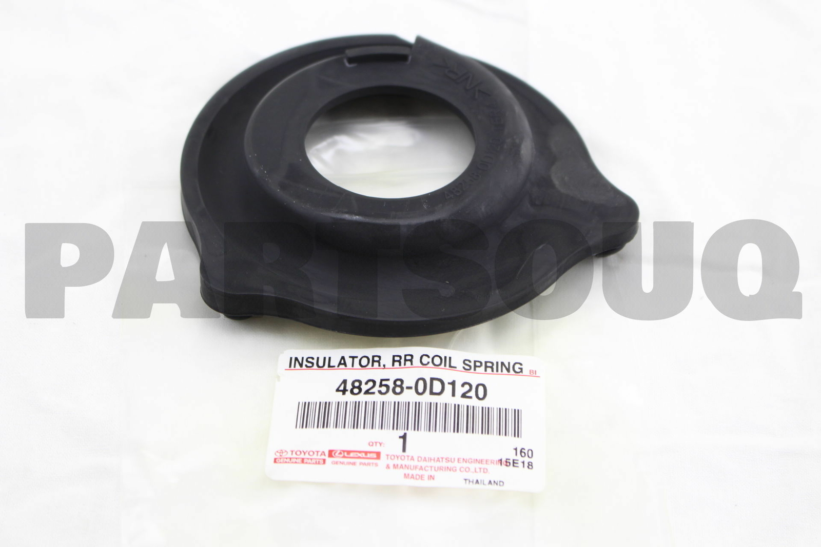 482580D120 Genuine Toyota INSULATOR, REAR COIL SPRING, LOWER, RH/LH ...