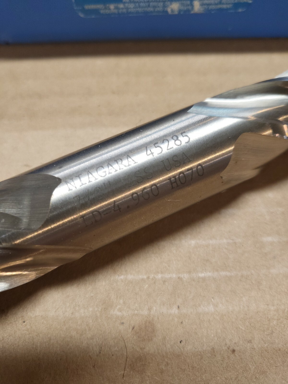 Niagara Cutter 7/8" Double end 4 flute HSS 45285 End mill 🇺🇸 USA made ...