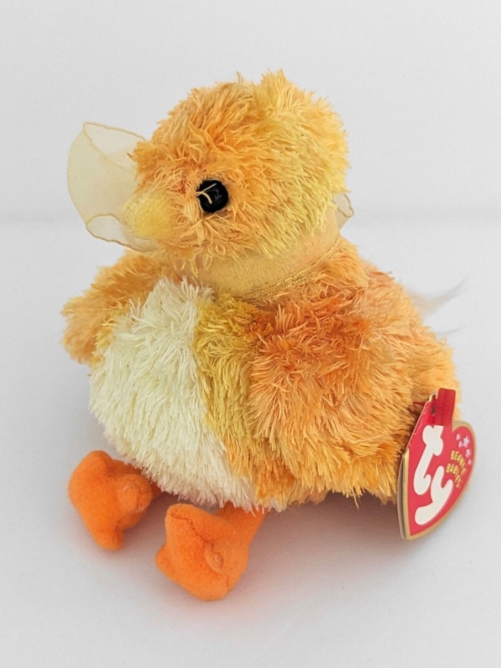 Chickie Beanie Baby Chick Retired Ty Beanie Baby Chickie Easter Chick ...