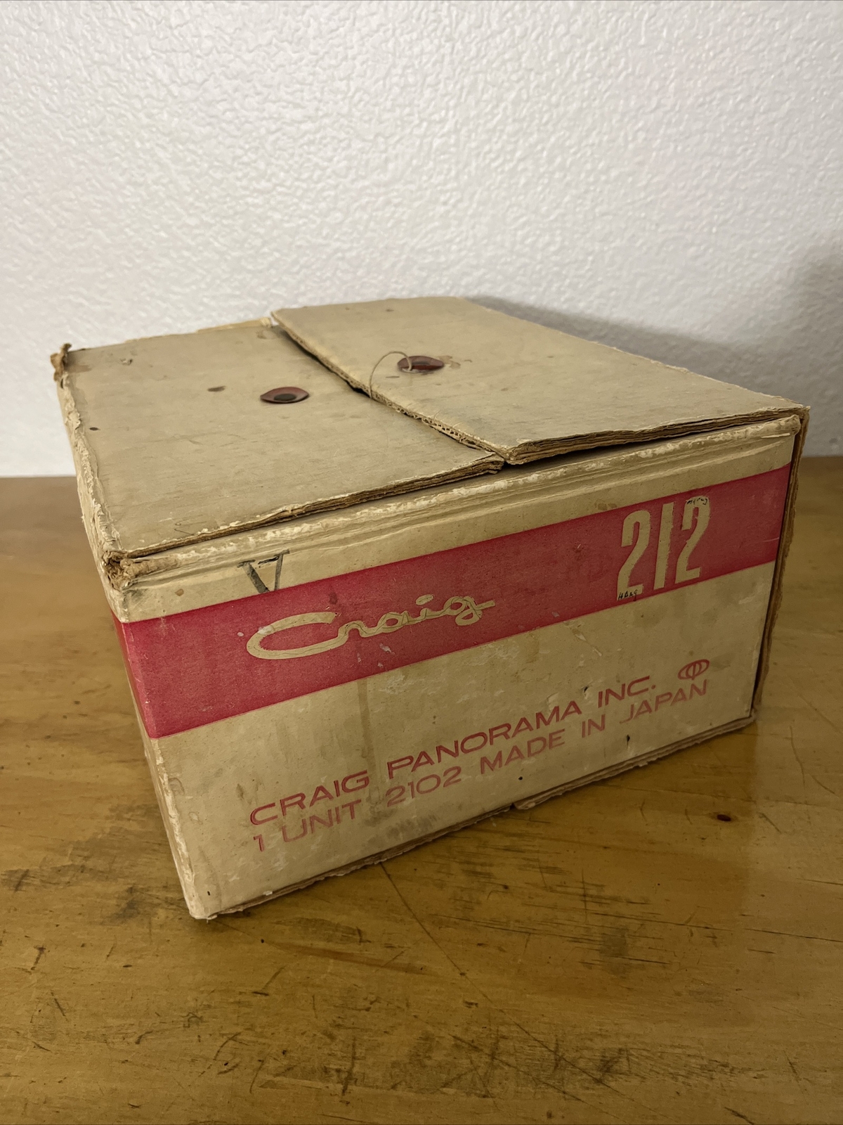Vintage Craig 212 Reel to Reel Tape Recorder Battery Box Only | eBay