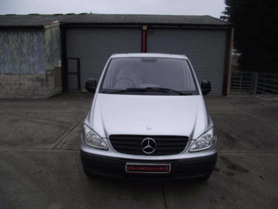 2009 Mercedes-Benz Vito DUALINER CREW CAB LONG LWB 111CDI Van NO VAT ...