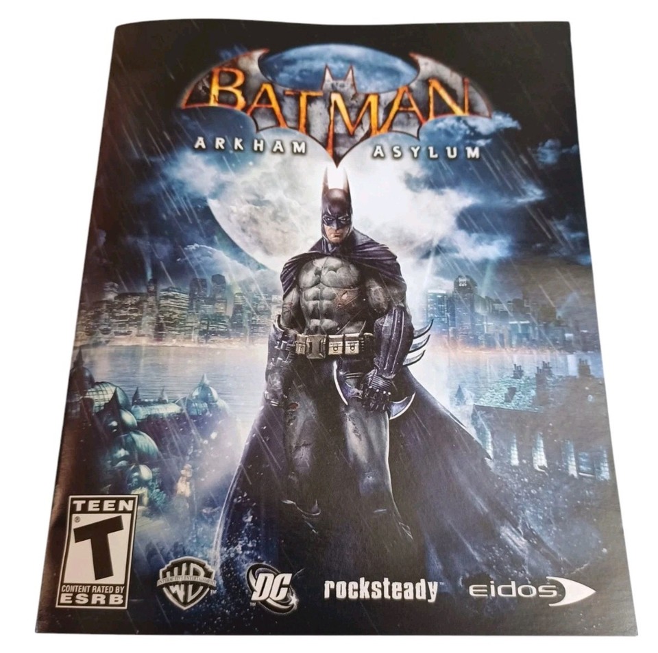Batman: Arkham Asylum Play Station 3 PS3 - Complete CIB | eBay