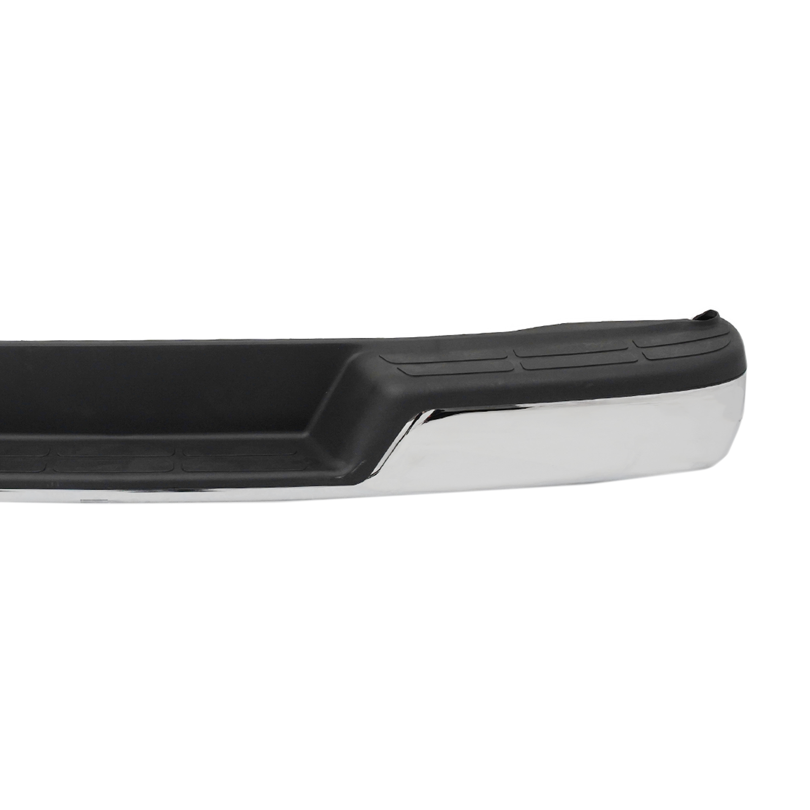 BLACK REAR STEP BUMPER CHROME FOR 1996-2023 CHEVY EXPRESS / GMC SAVANA ...