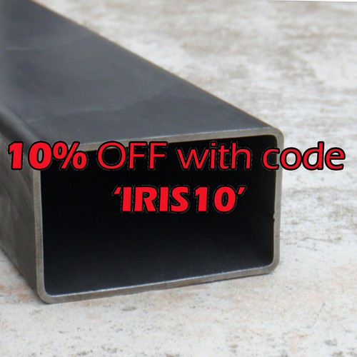 Mild Steel Rectangular Box Section 100mm x 60mm x 5mm rectangle tube g ...