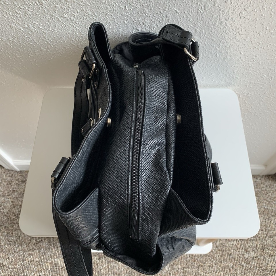 Rosetti Women's Midtown Satchel Handbag Black Purse Flaw | eBay