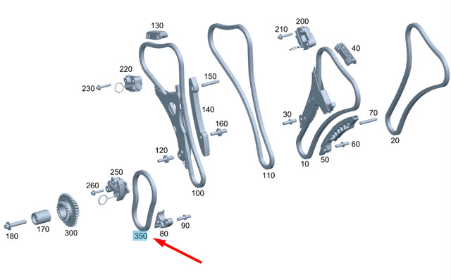 Original OE MERCEDES-BENZ A0009931378 Steuerkette online kaufen | eBay