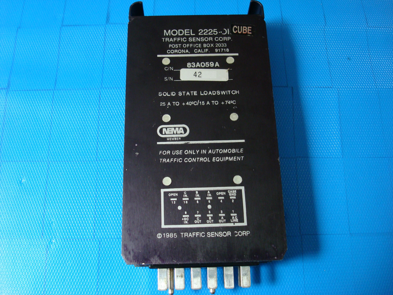 Traffic Sensor Corp. TSC Solid State Load Switch - 2225 | eBay
