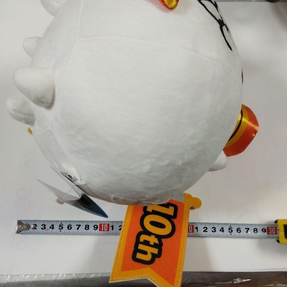 PONOS The Battle Cats Cat 10th Anniversary Plush Doll Stuffed Toy Japan ...