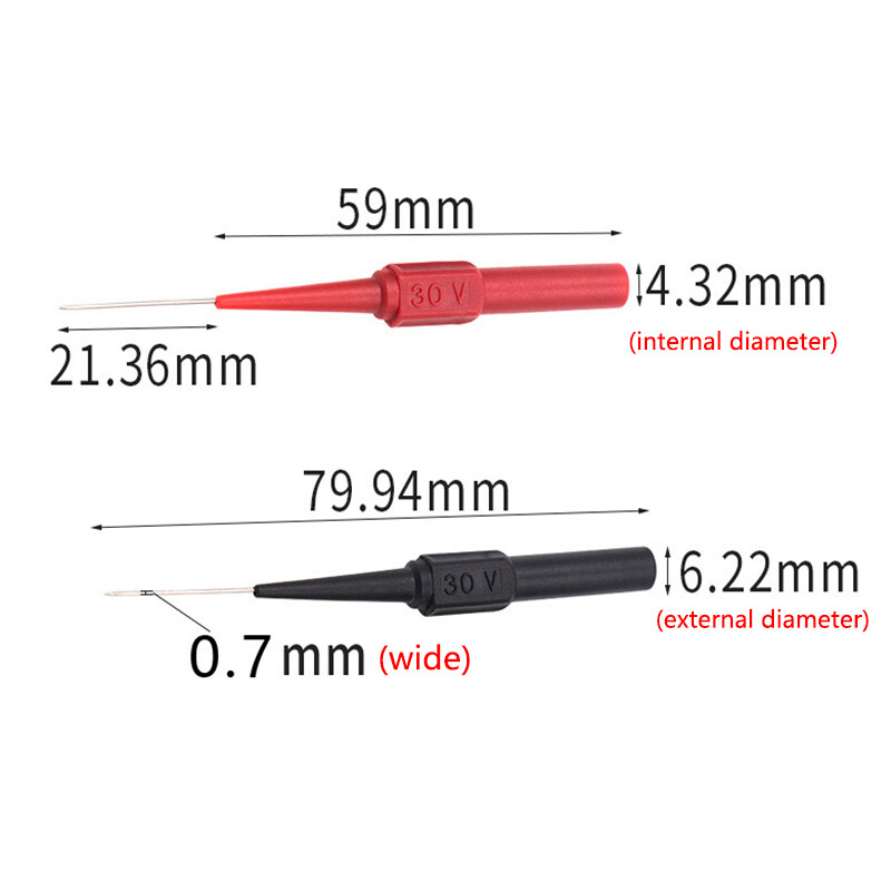 Multimeter Pen Test Pin Test Probe Measuring Device Plug Multimeter ...