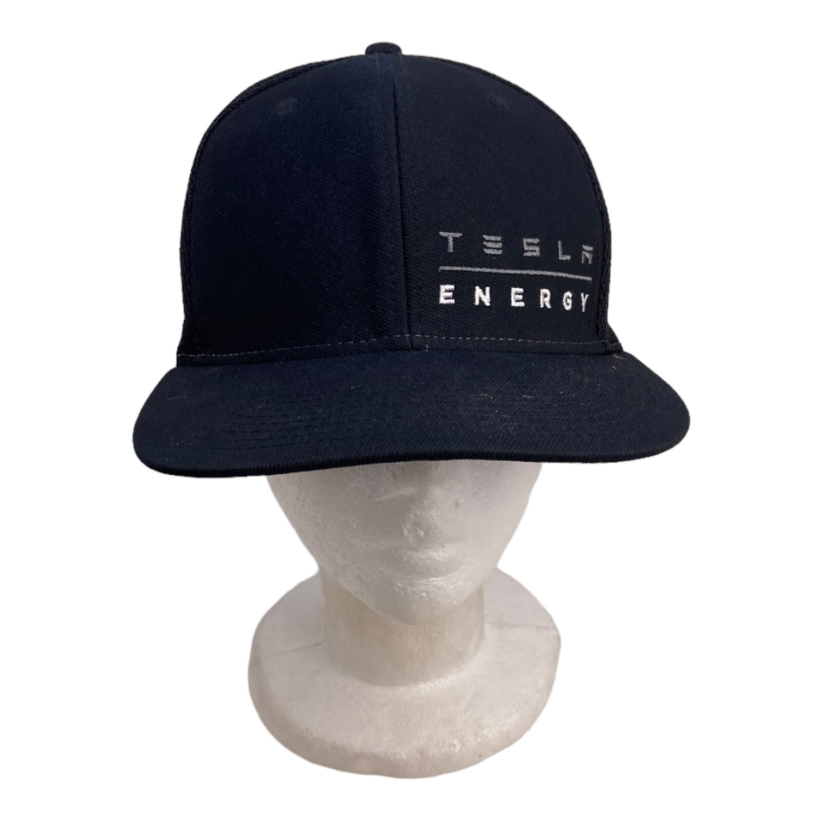 🍌 TESLA ENERGY TRAINING Baseball Hat Cap BLACK WHITE… - Gem