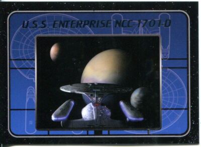 Star Trek TNG The Complete Series 2 USS Enterprise Chase Card E17 | eBay